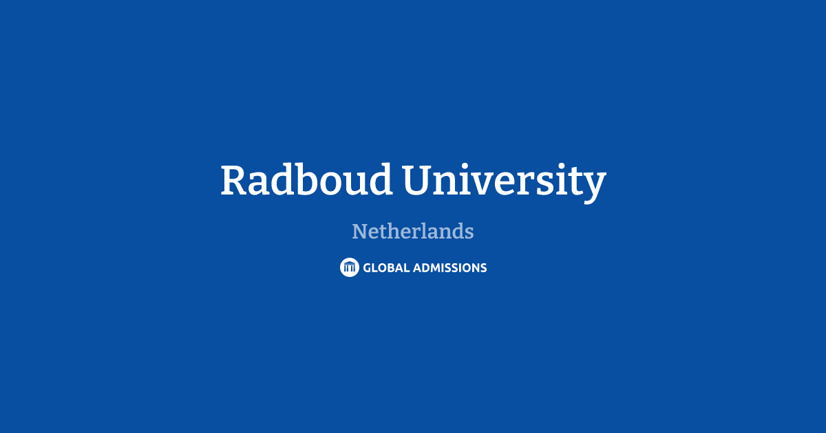 Radboud University International Admissions | Global Admissions