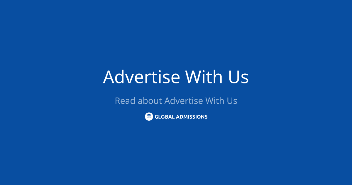 Advertise With Us | Global Admissions