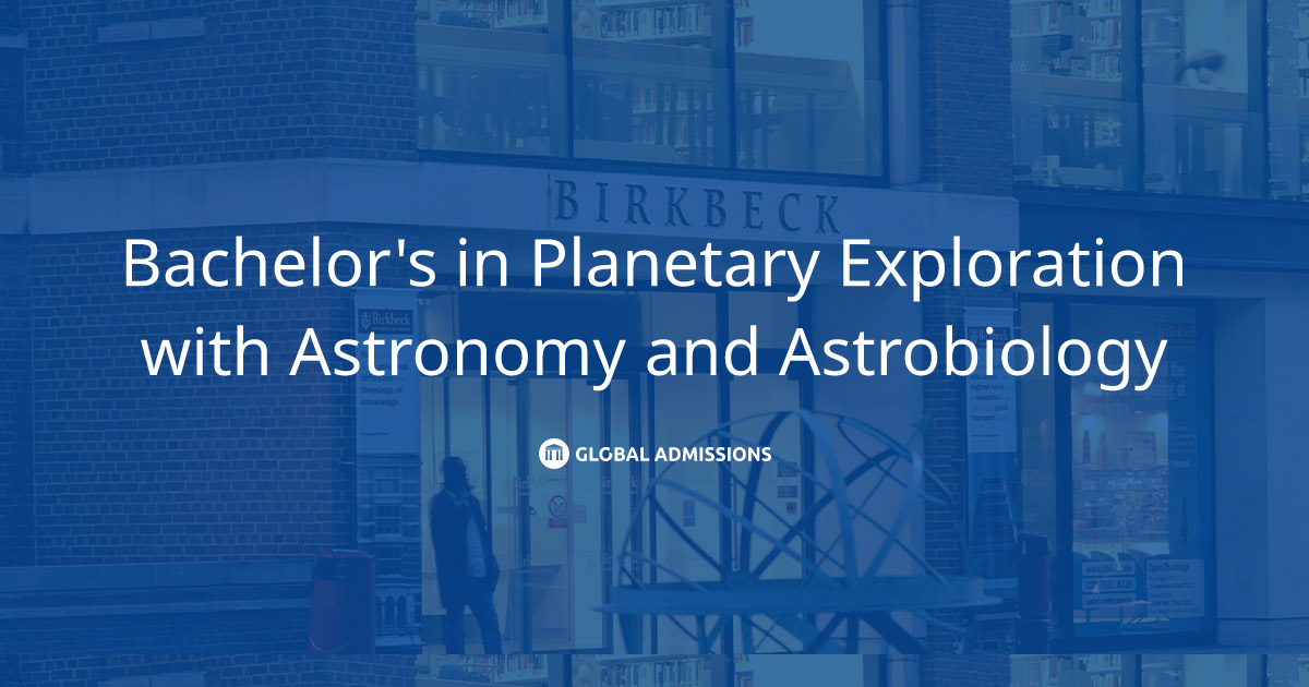 Bachelor's in Planetary Exploration with Astronomy and Astrobiology at ...