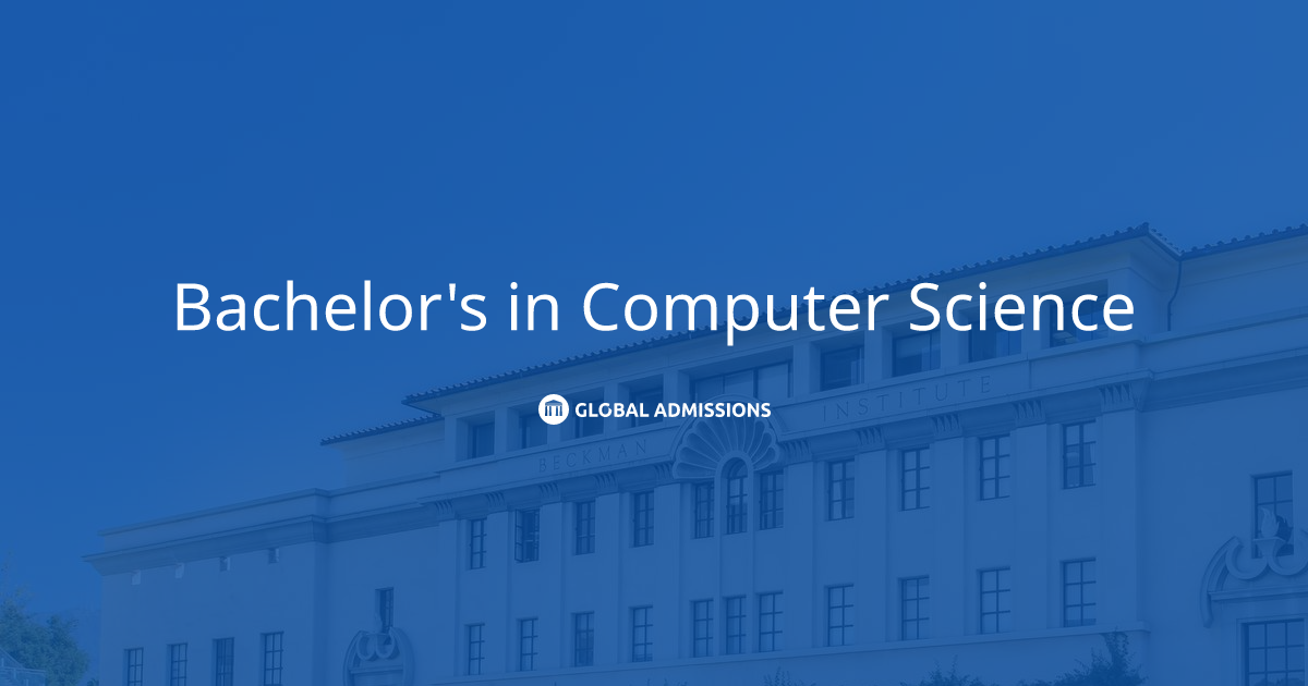 Bachelor's in Computer Science at California Institute of Technology ...
