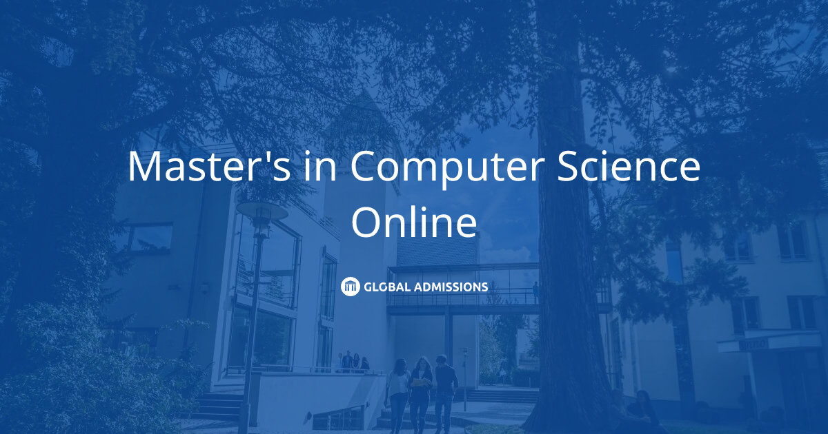 Master's in Computer Science Online at IU University of Applied ...