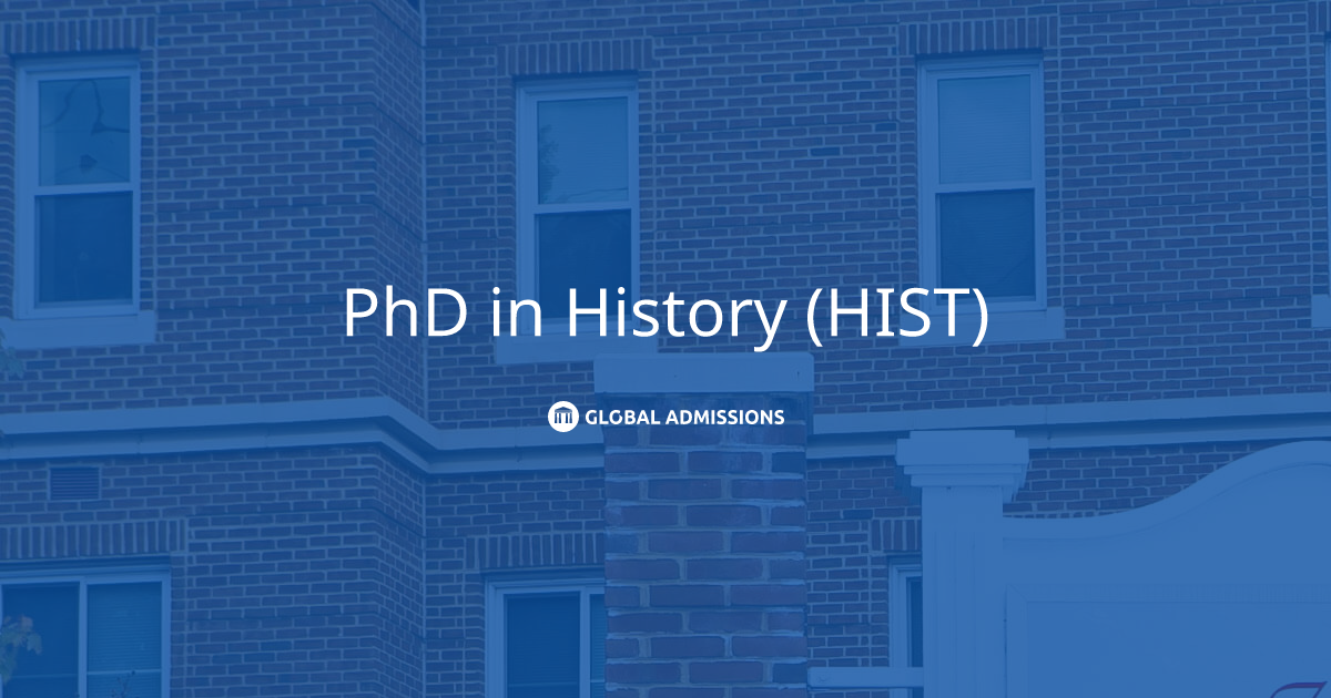 PhD in History (HIST) at University of Maryland, College Park | Global ...