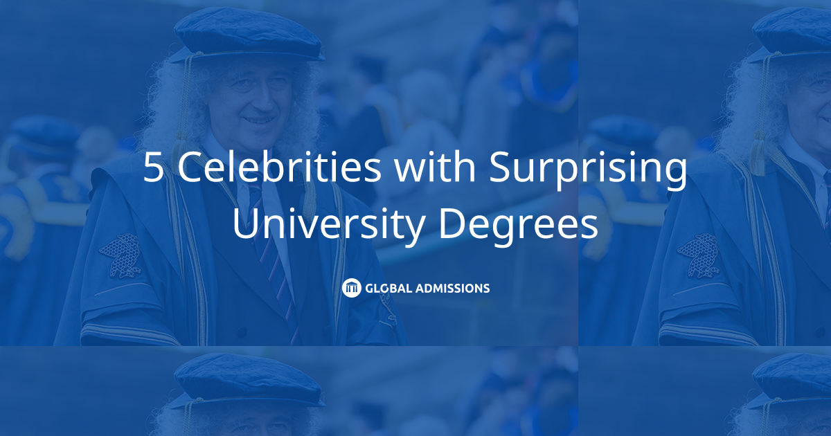 5 Celebrities with Surprising University Degrees | Global Admissions