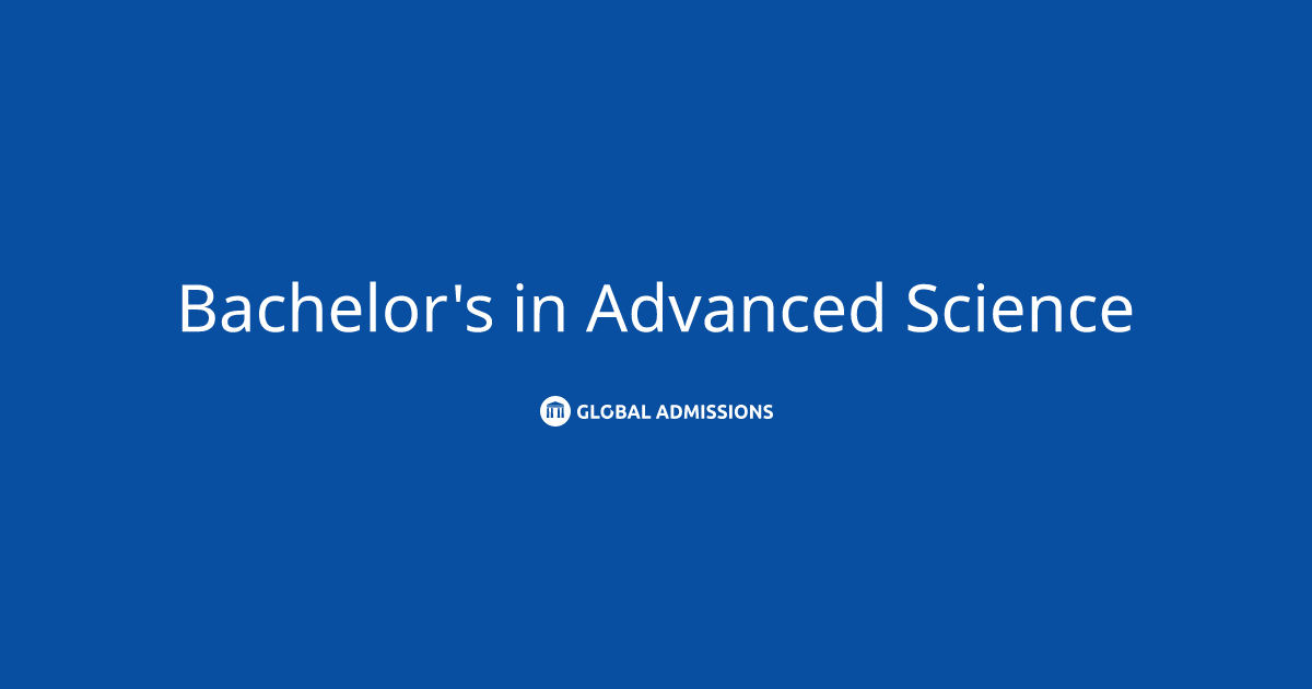 Bachelor's in Advanced Science at James Cook University Brisbane ...