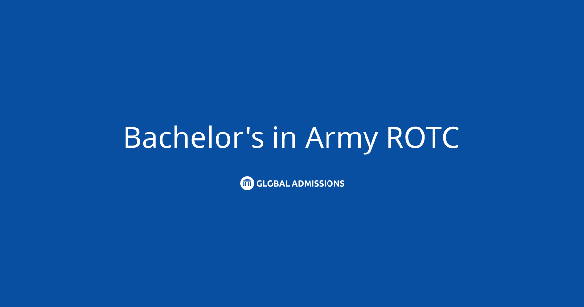 Bachelor's in Army ROTC at Penn State University | Global Admissions