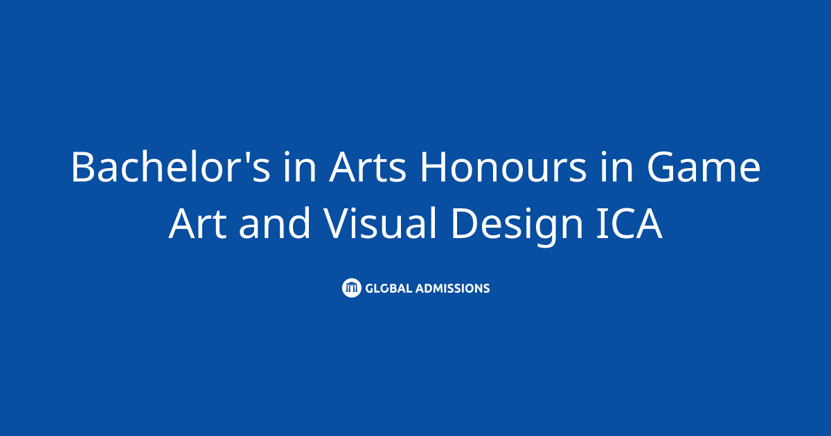 Bachelor's in Arts Honours in Game Art and Visual Design ICA at Malta College of Arts, Science ...
