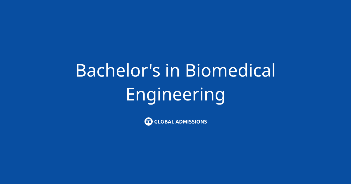 Bachelor's in Biomedical Engineering at University of Arizona | Global ...
