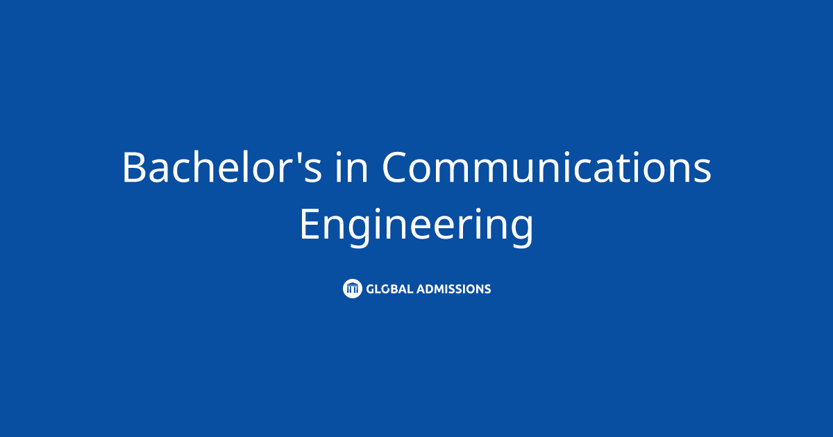 Bachelor's in Communications Engineering at Carleton University ...