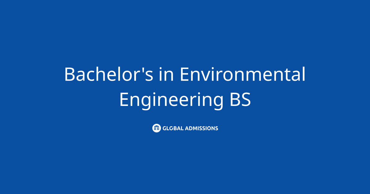 Bachelor's in Environmental Engineering BS at University at Buffalo | Global Admissions