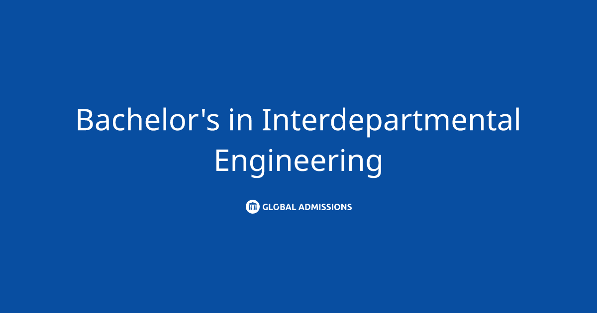 Bachelor's in Interdepartmental Engineering at University of Rochester ...