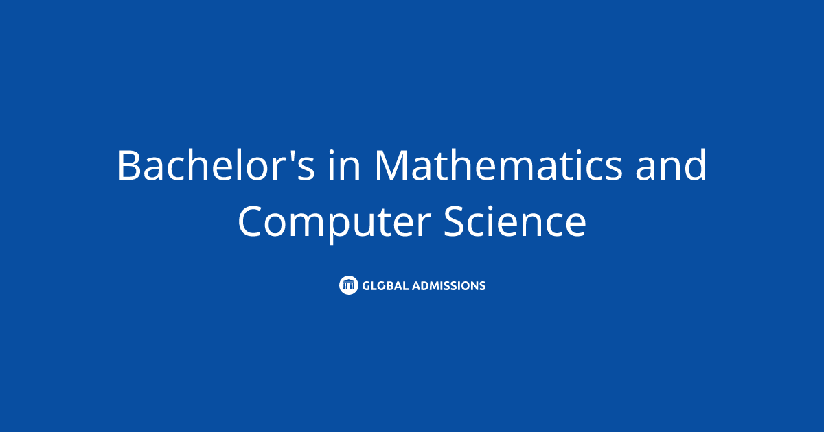 Bachelor's in Mathematics and Computer Science at DePaul University, Chicago | Global Admissions