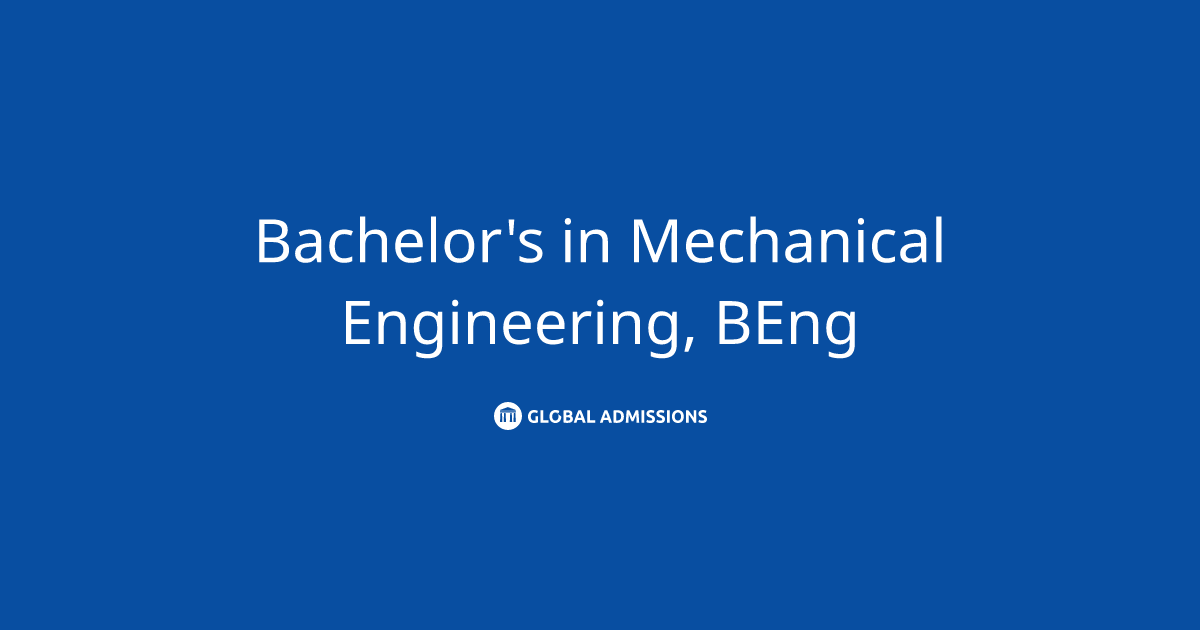 Bachelor's in Mechanical Engineering, BEng at The University of Sheffield | Global Admissions