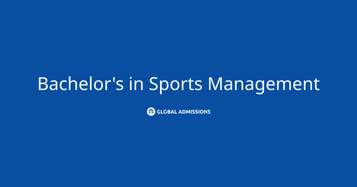 Bachelor's in Sports Management at Bath Spa University, England ...