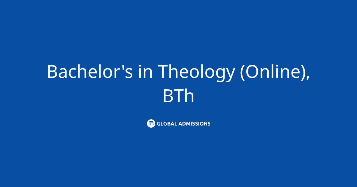 Bachelor's in Theology (Online), BTh at University of Aberdeen | Global ...