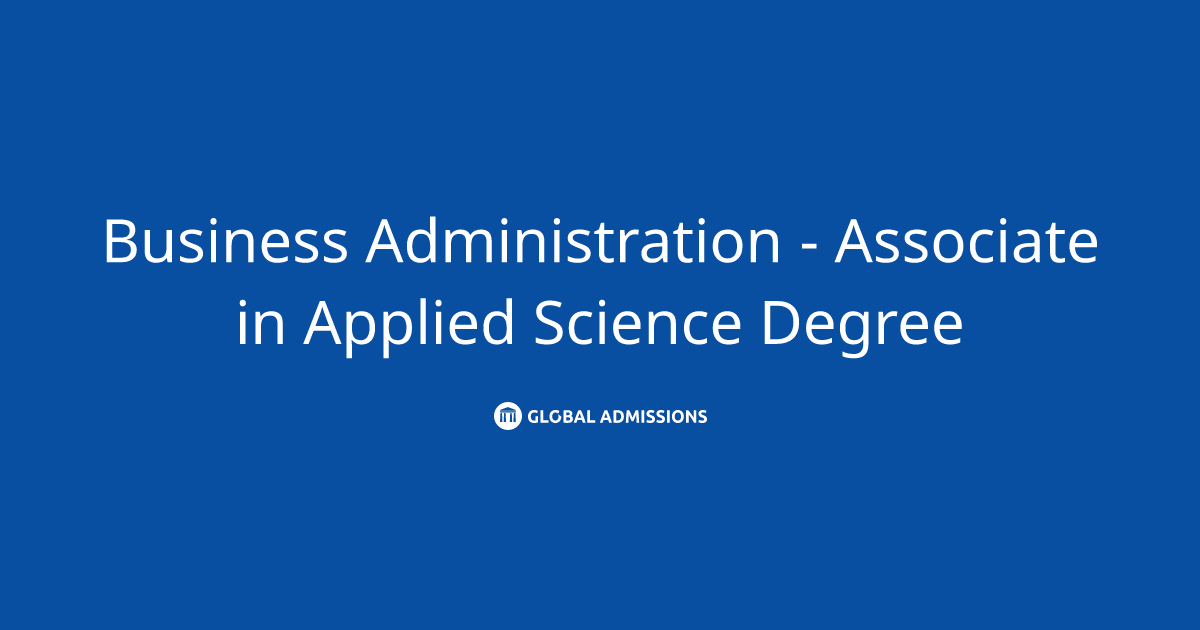 Business Administration - Associate in Applied Science Degree at Rochester Institute of ...