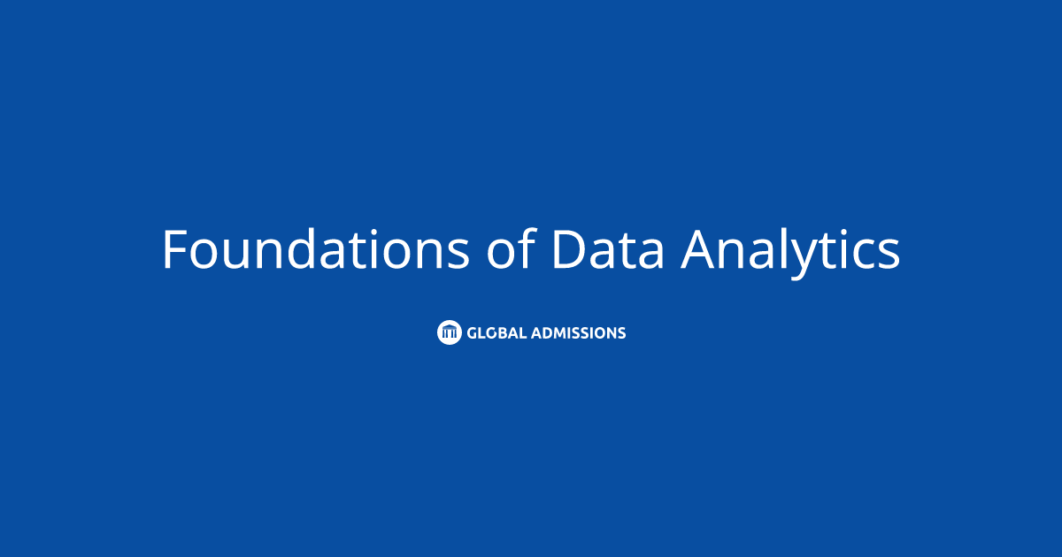 Foundations of Data Analytics at The Hong Kong University of Science ...