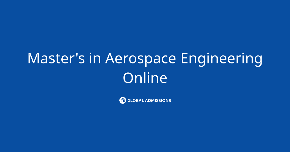 Master's in Aerospace Engineering Online at University of Central ...