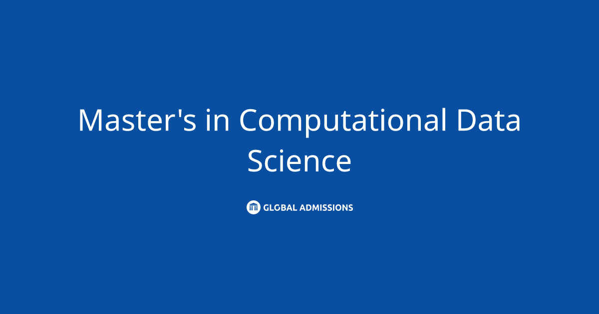 Master's in Computational Data Science at Carnegie Mellon University ...