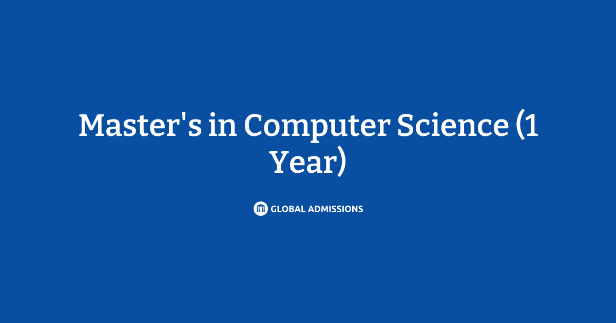 Master's in Computer Science (1 Year) at Buckinghamshire New University ...