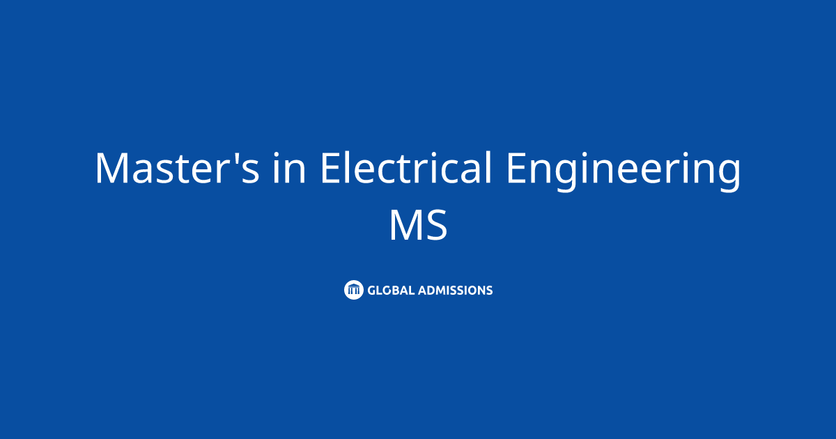 Master's in Electrical Engineering MS at University of Cincinnati | Global Admissions