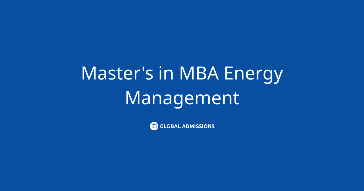 Master's in MBA Energy Management at University of Aberdeen | Global ...