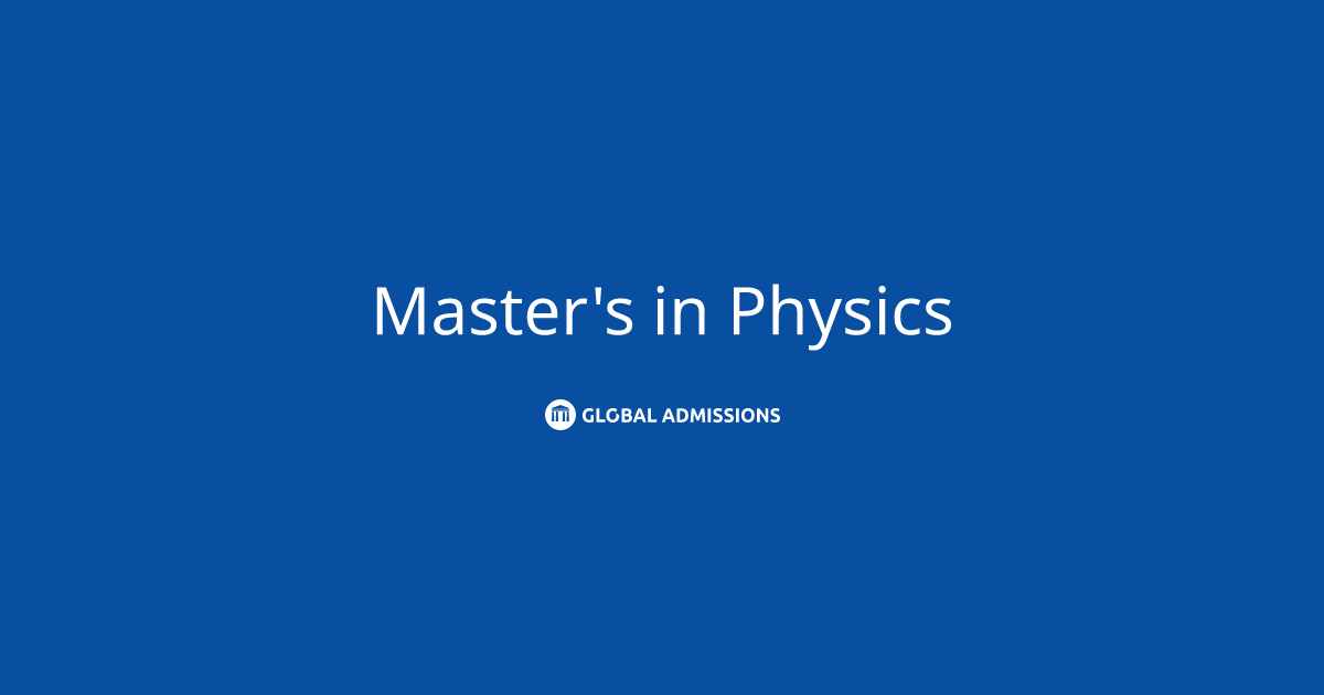 Master's in Physics at DePaul University, Chicago | Global Admissions