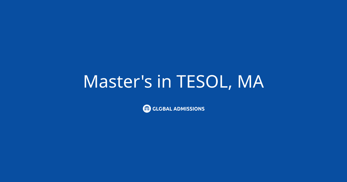 Master's in TESOL, MA at The University of Sheffield | Global Admissions