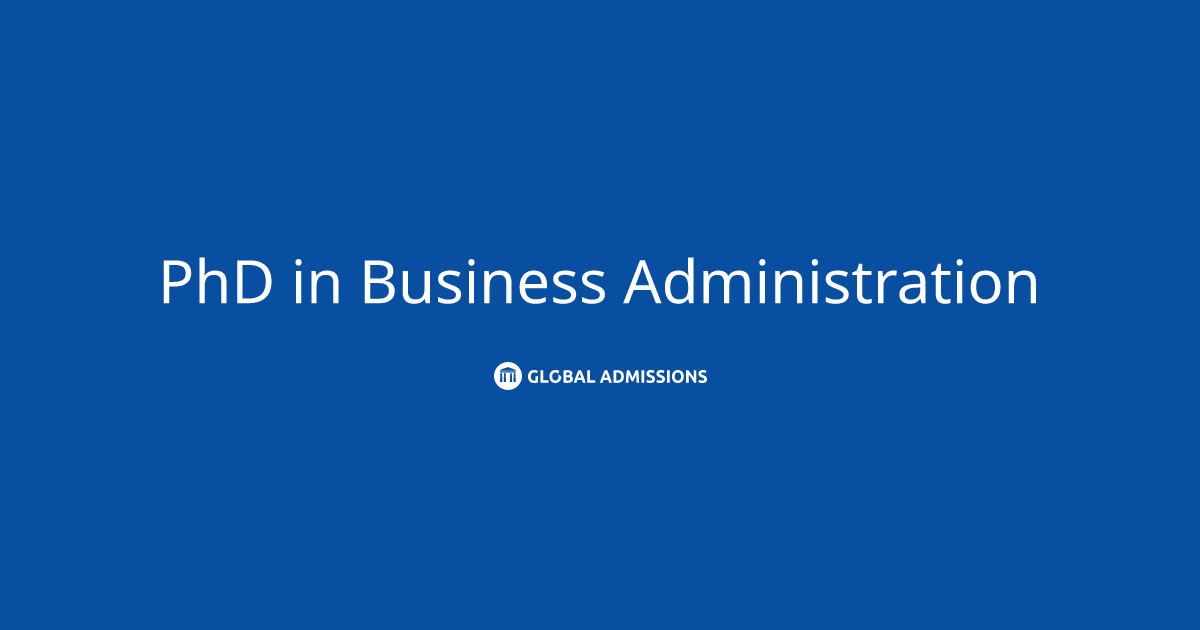 PhD in Business Administration at Chulalongkorn University | Global ...