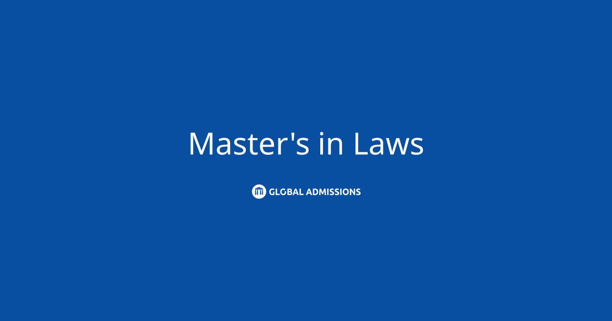 Master's in Laws at Australian National University | Global Admissions