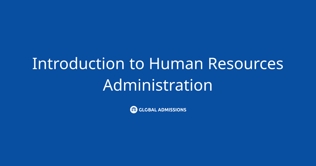 Introduction to Human Resources Administration at Canadore College ...