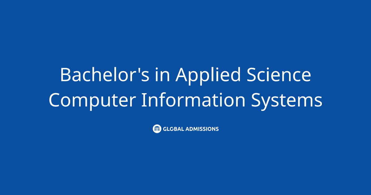 Bachelor's in Applied Science Computer Information Systems at Bellevue ...