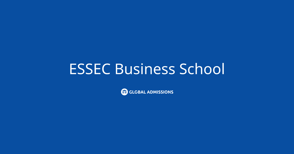 ESSEC Business School International Admissions | Global Admissions