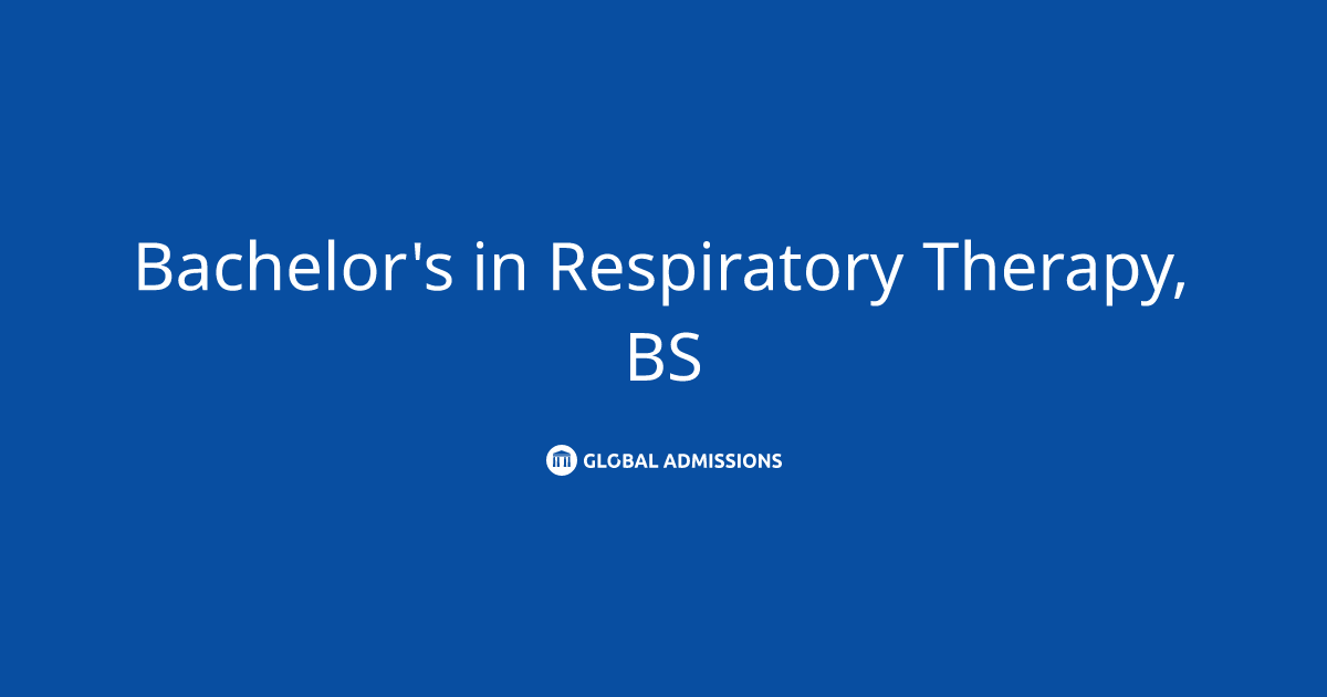 Bachelor's in Respiratory Therapy, BS at Utah Tech University, St ...