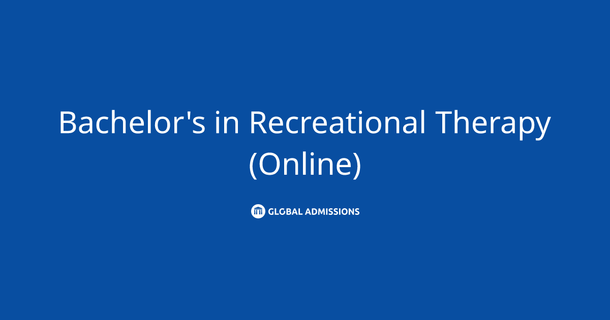 Bachelor's in Recreational Therapy (Online) at University of Toledo ...
