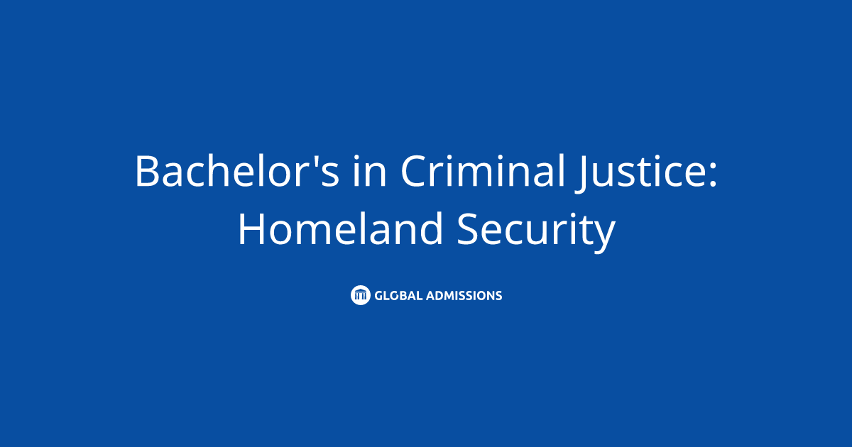 Bachelor's in Criminal Justice: Homeland Security at Mercy College ...