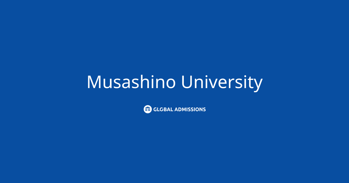 Musashino University International Admissions | Global Admissions