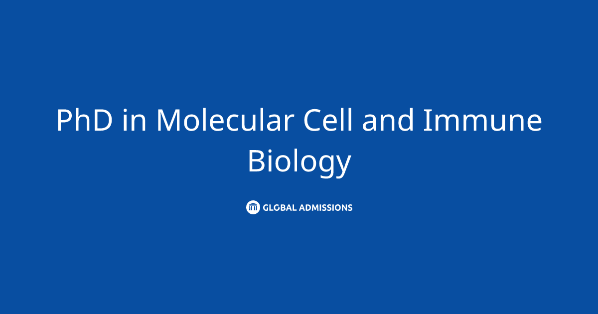 PhD in Molecular Cell and Immune Biology at University of Debrecen ...