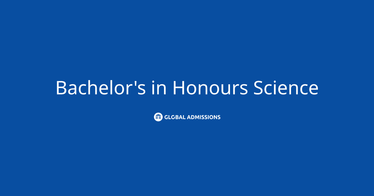 Bachelor's in Honours Science at University of Waterloo, Canada ...