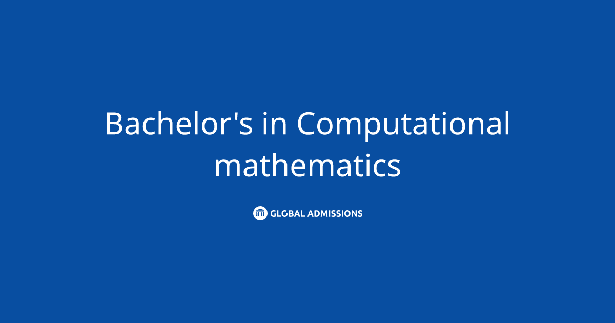 Bachelor's in Computational mathematics at Memorial University of ...