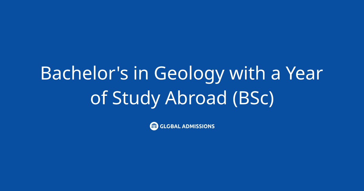 Bachelor's in Geology with a Year of Study Abroad (BSc) at Cardiff ...