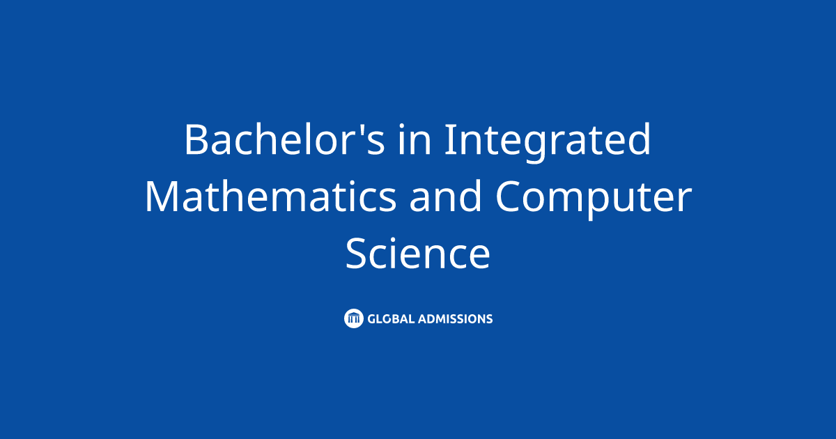 Bachelor's in Integrated Mathematics and Computer Science at Ontario ...