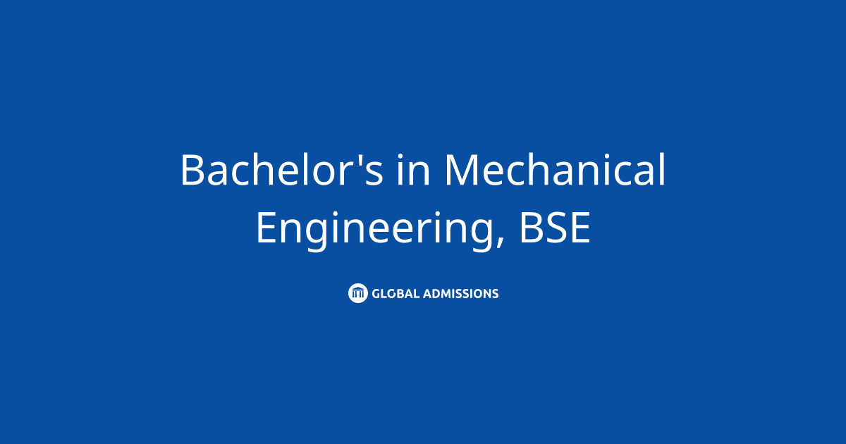 Bachelor's in Mechanical Engineering, BSE at University of Wisconsin ...