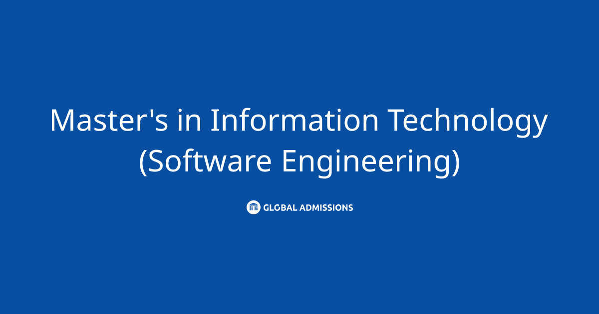 Master's in Information Technology (Software Engineering) at Charles ...
