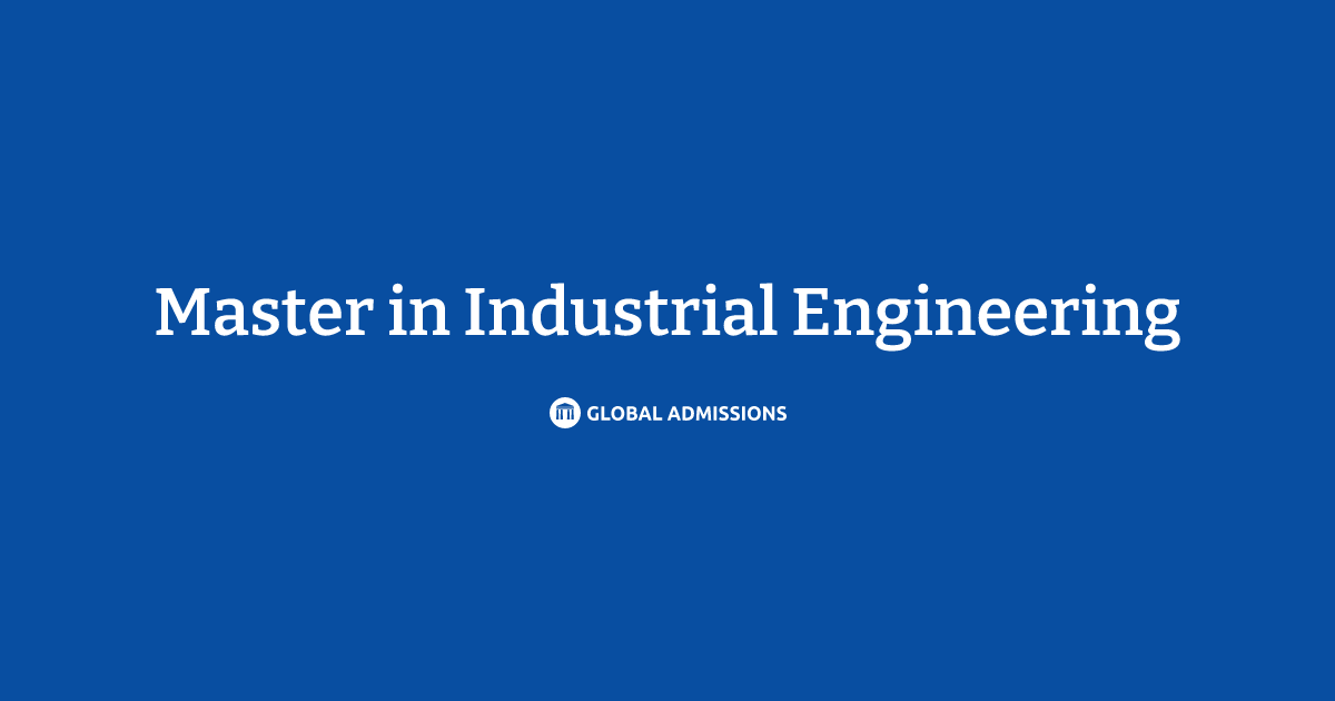 Master in Industrial Engineering at Munich University of Applied ...