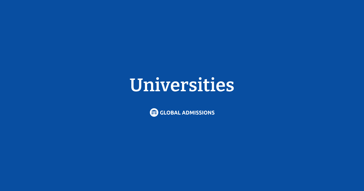 Universities | Global Admissions